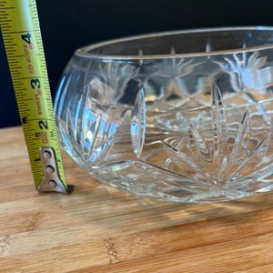 Vintage SAMOBOR Crystal Bowl - Hand Made Croatia - Etsy