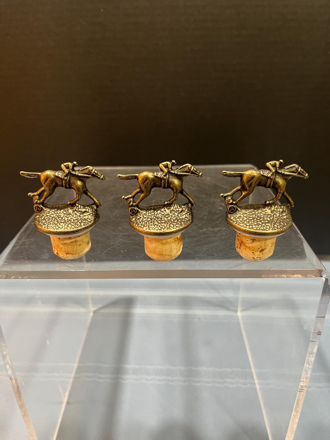 Vintage Blanton's Letter "a" Jockey and Race Horse Bourbon Bottle ...