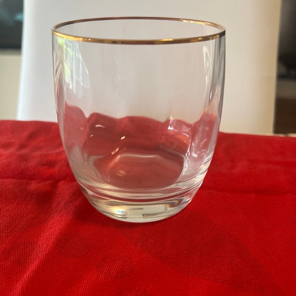 Gold Rimmed Cocktail Glasses - Etsy