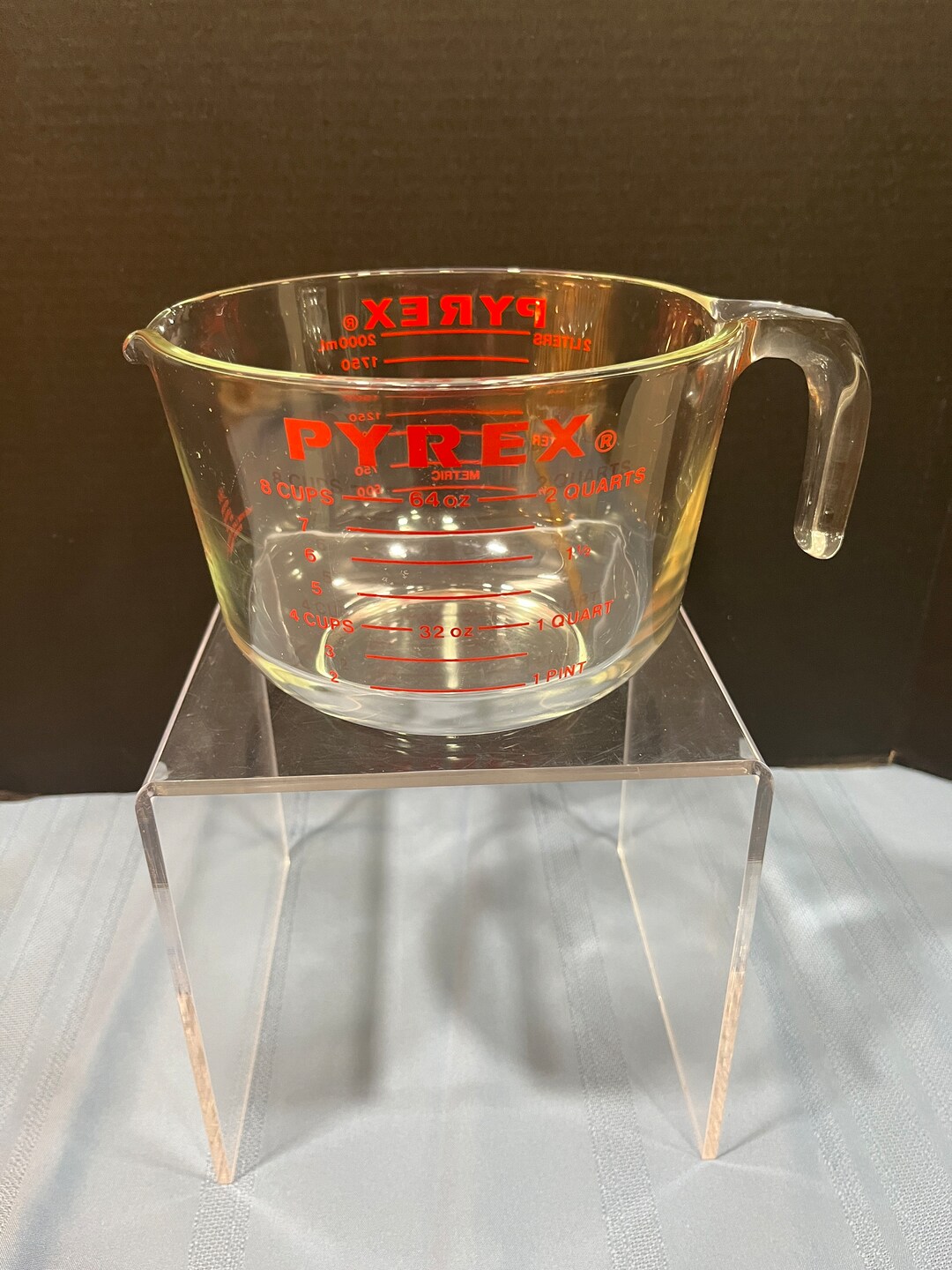 Vintage Pyrex 564 Measure Cup 8 Cup Super Clean 1960's - Etsy