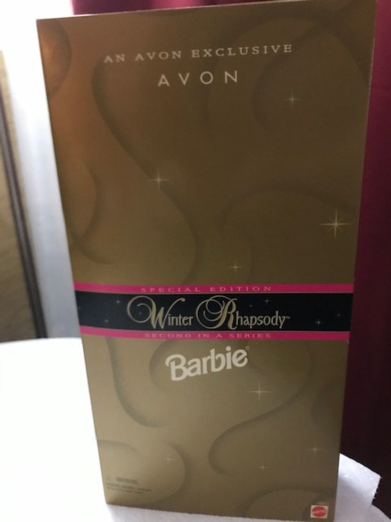 Vintage Avon Barbie Special Edition Winter Rhapsody Blonde, 2nd in a ...