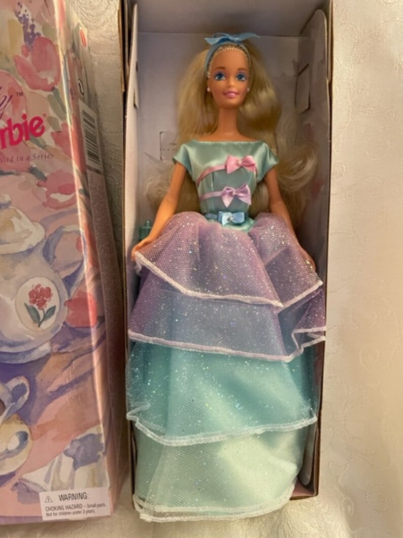 Vintage 1997 Avon Spring Tea Party Barbie Special Edition, an Avon ...
