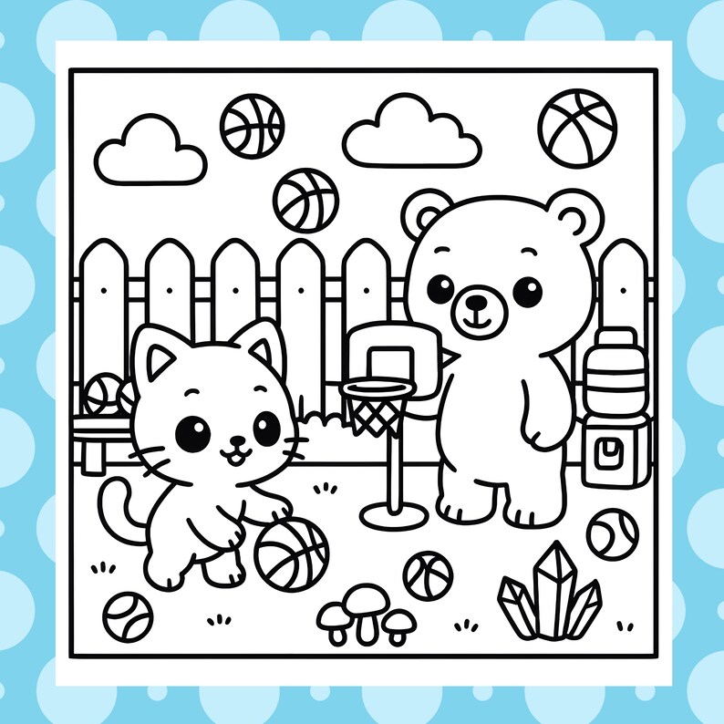 Cute Food Coloring Pages for Kids | Cozy Snack Printable Art | Fun ...