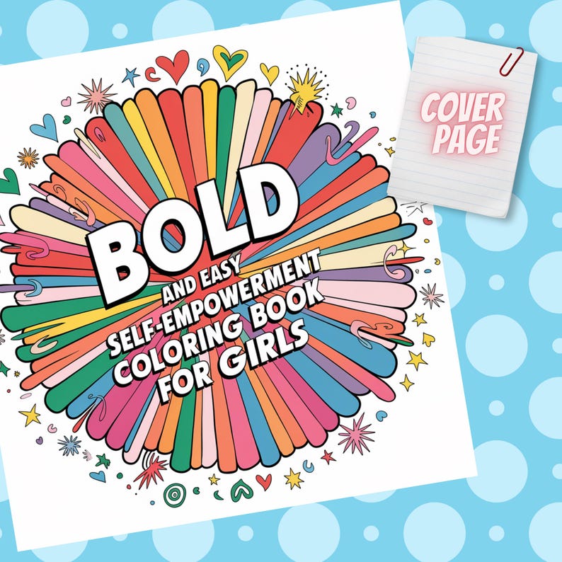 Empowerment Coloring Pages for Girls | Confidence Printable Art ...