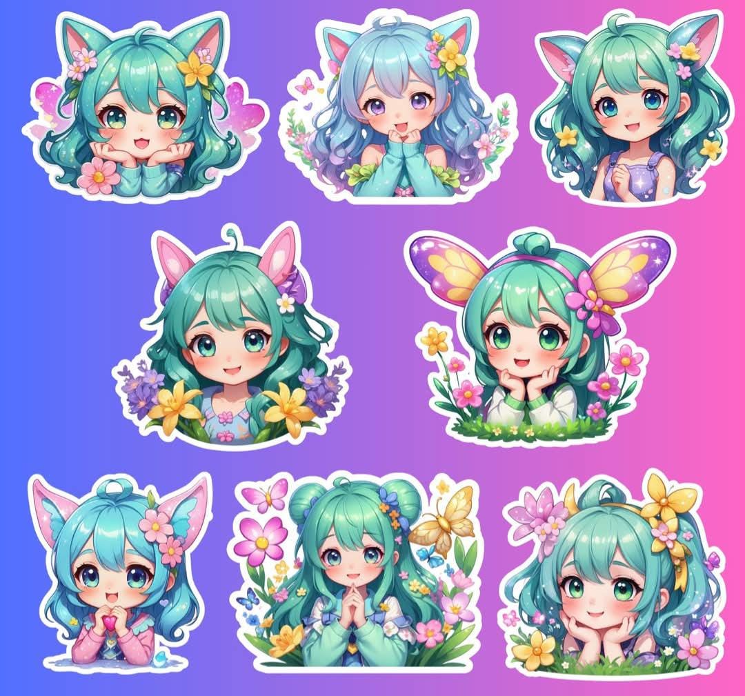 Spring Cuties - Sticker Set - Etsy