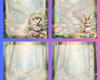 Writing Paper - Etsy