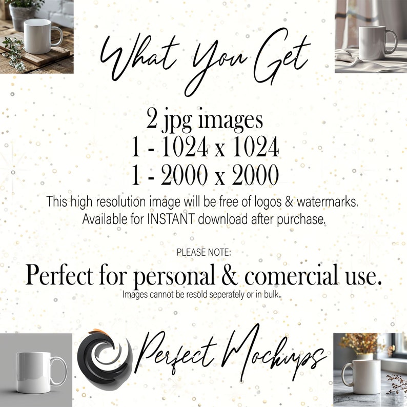 Customizable Mug Mockup - Digital Download for Your Designs 01 - Etsy