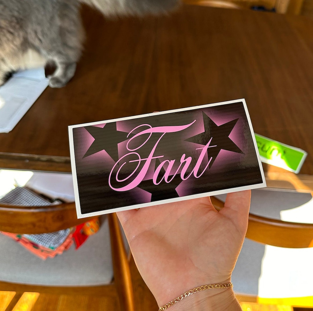 Fart Bumper Sticker - Etsy