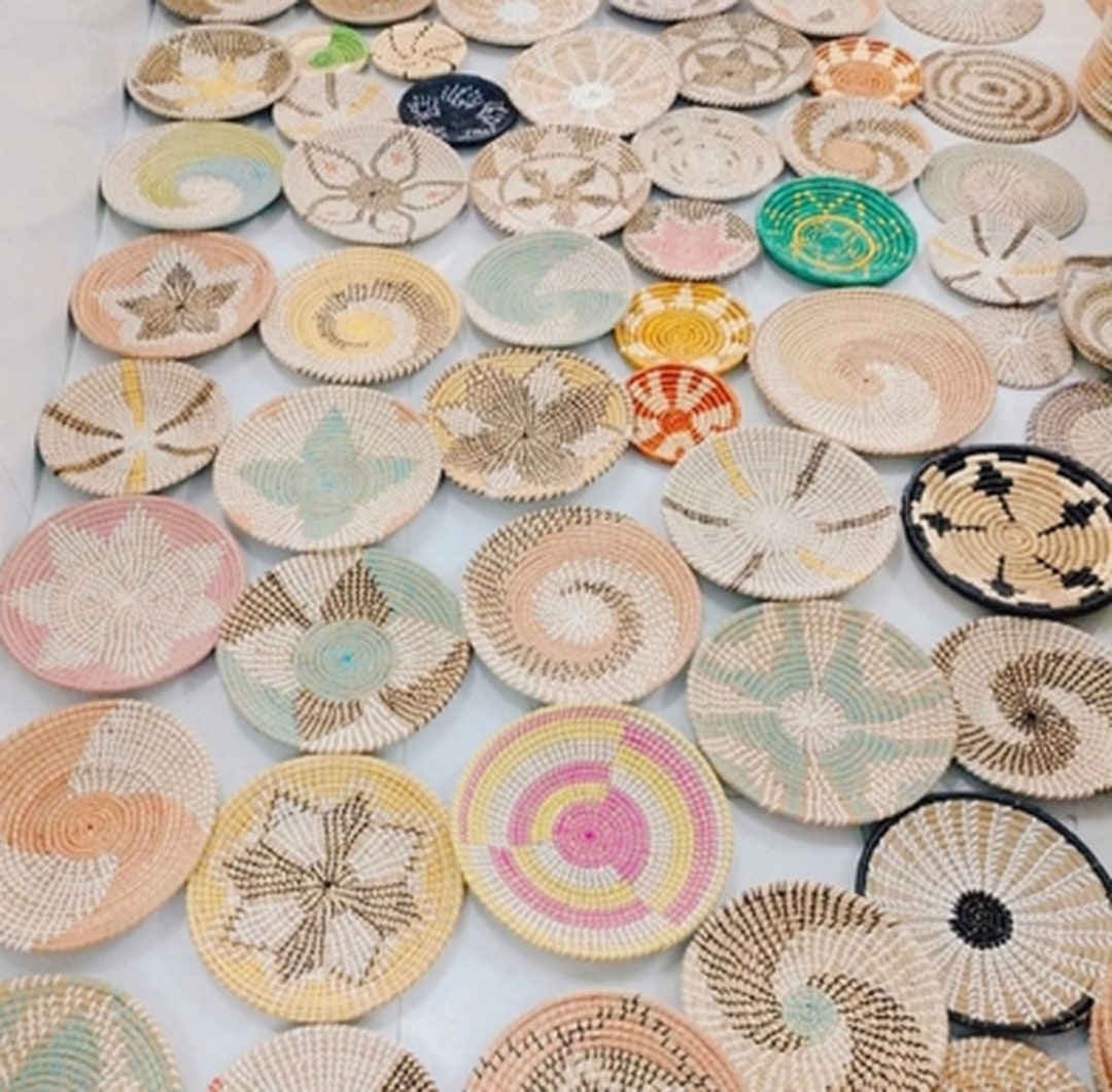 Wall Hanging Sedge Plates in Many Designs Sedge Plates for Wall ...