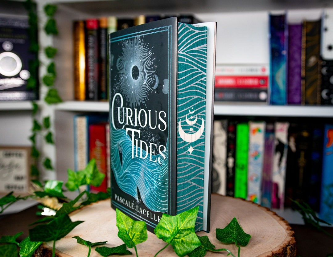 Curious Tides Stenciled Sprayed Edges Book - Etsy