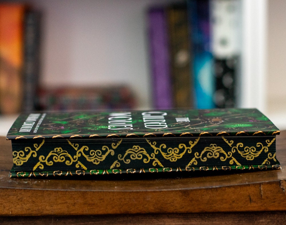 The Gilded Wolves Sprayed and Stenciled Edges - Etsy