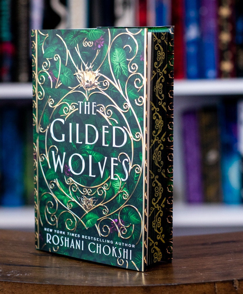 The Gilded Wolves Sprayed and Stenciled Edges - Etsy