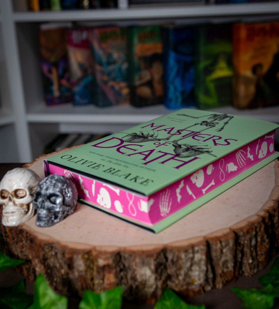 Masters of Death Stenciled Sprayed Book Edges - Etsy