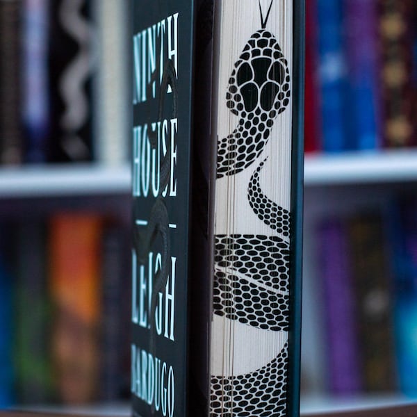 Stenciled Book Edges - Etsy