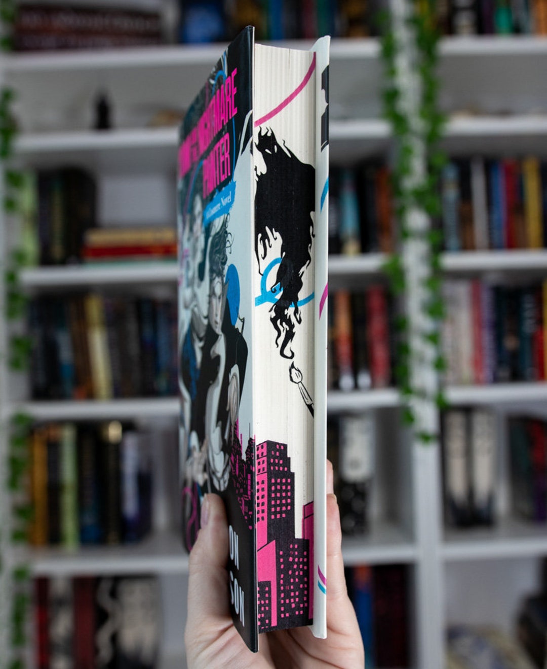 Yumi and the Nightmare Painter Sprayed Stenciled Edges Book - Etsy