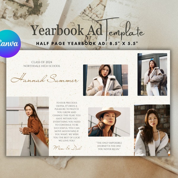 Senior Ad Template - Etsy