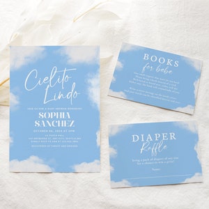 Cielito Lindo Baby Shower Invite, Cielito Lindo Baby Shower Set ...
