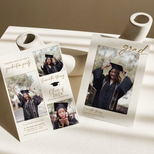 Graduation Digital Invite, Senior Graduate Announcement Template ...