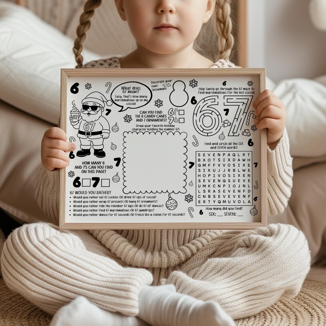 Dear Santa Printable Coloring Sheet, Letter to Santa Coloring Page ...