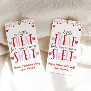 Editable Valentine's Day Gift Tags, Printable Kids Valentine Tags ...