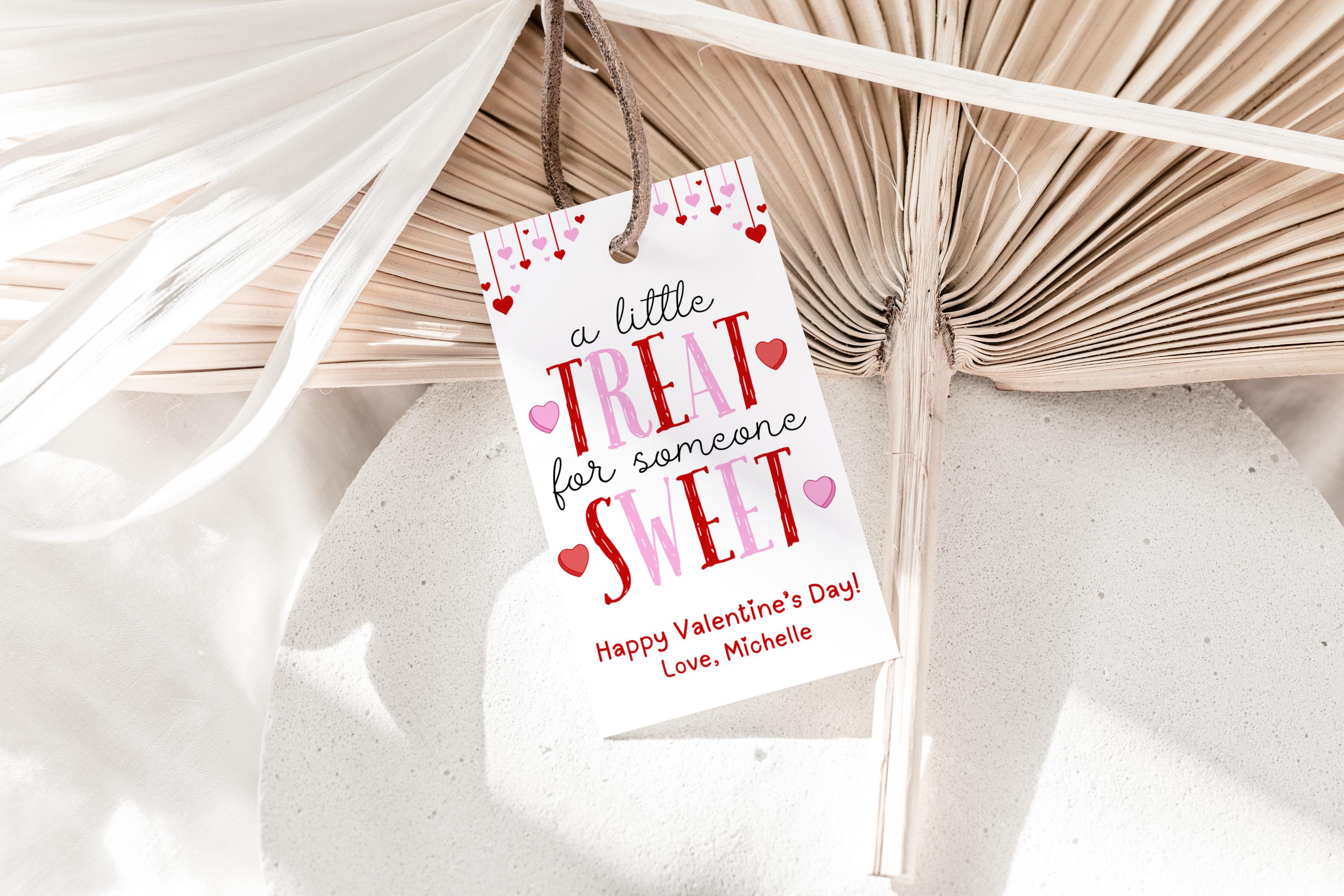 Editable Valentine's Day Gift Tags, Printable Kids Valentine Tags ...