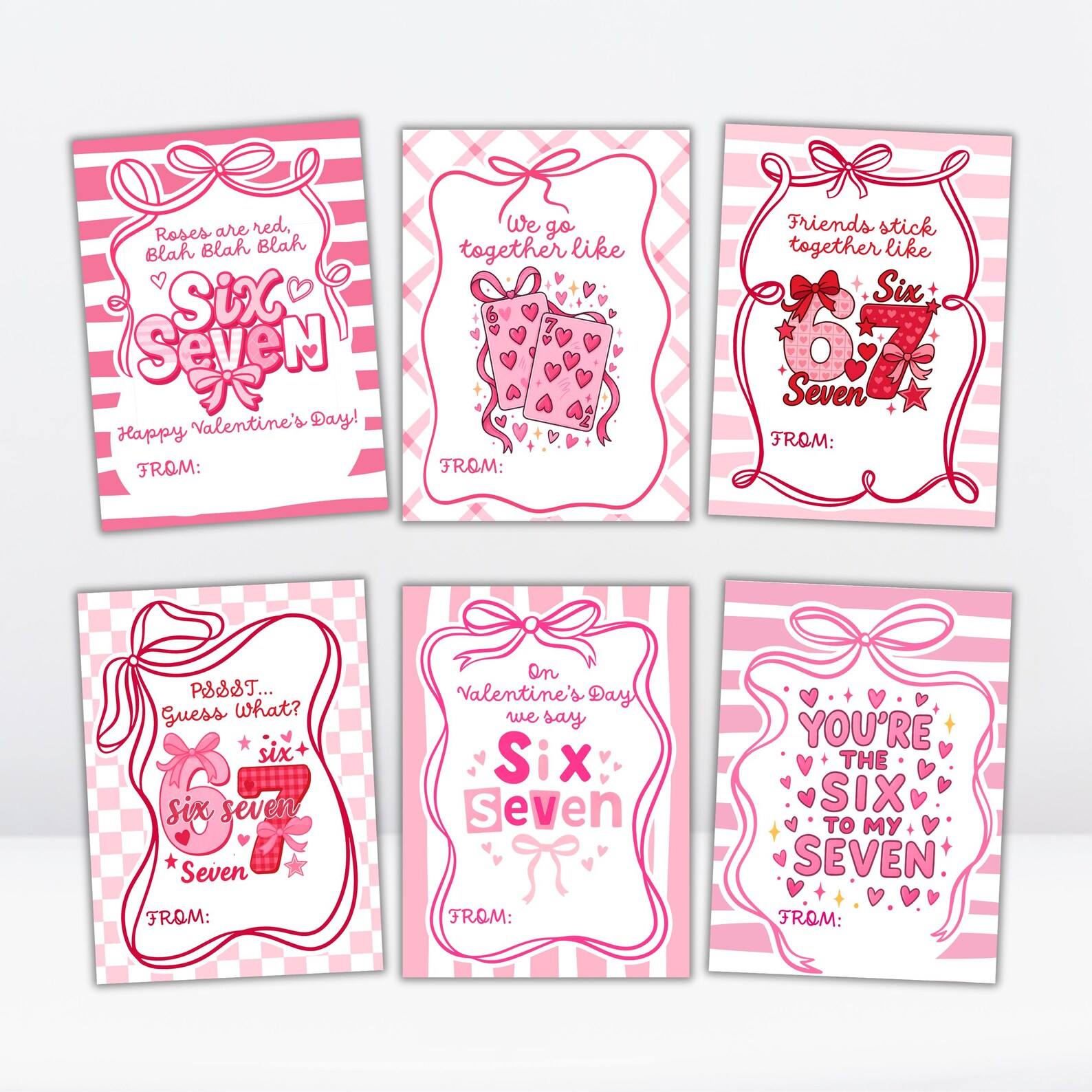 67 Slang Valentine Cards for Kids | Girl Pink Funny Classroom ...