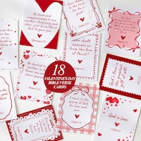 Bible Verse Valentine Cards, Printable God Says You Are Scripture ...