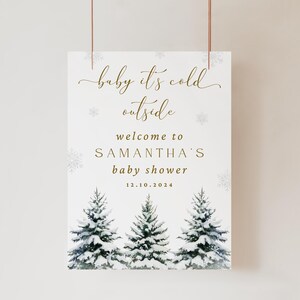 Christmas Baby Shower Bundle, Baby It's Cold Outside Baby Bundle ...