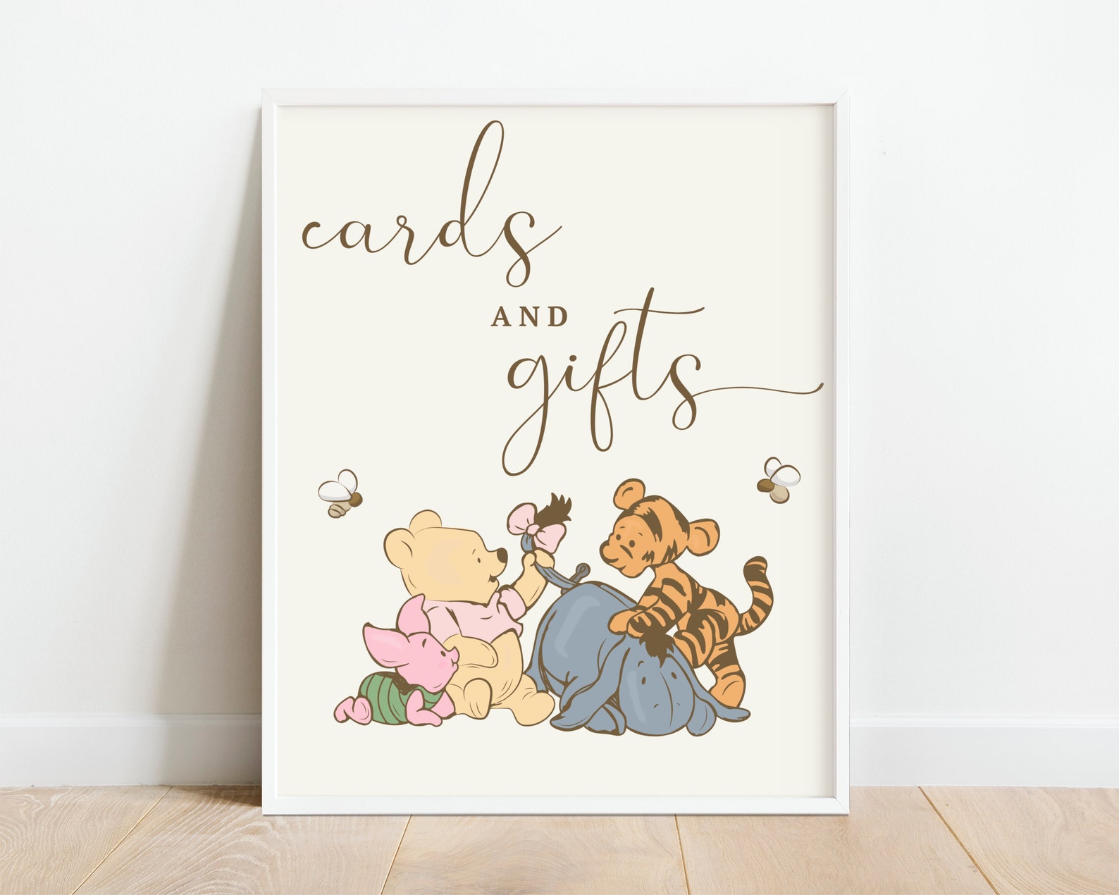 Classic Winnie the Pooh Baby Shower, Pooh Bear Baby Shower Theme ...