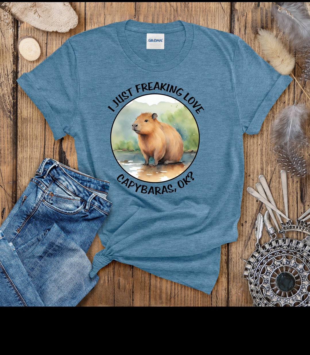 Capybara Shirt, Capybara Gifts, Capybara, Capybara Lover T-shirt ...
