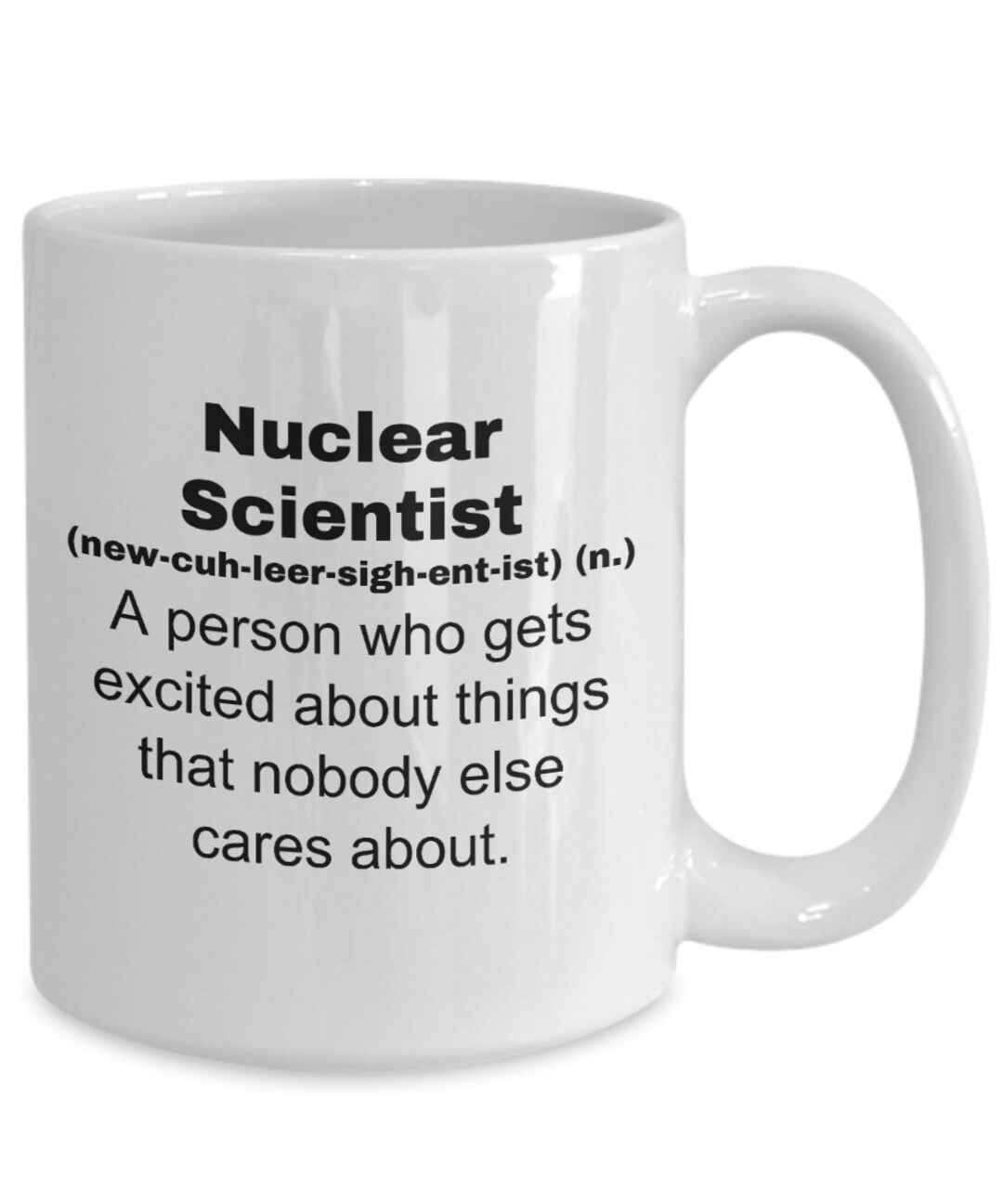 Nuclear Scientist Mug Funny Definition Novelty Gift Ideas for Men for ...