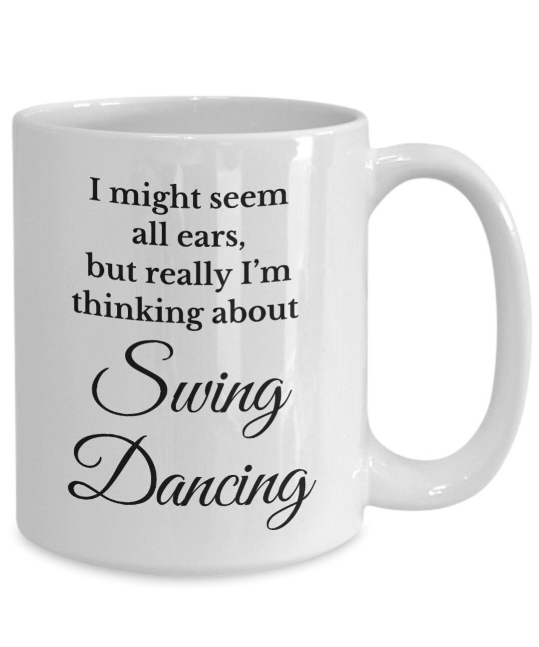 Swing Dancing Mug Funny Novelty Gift Ideas for Men for Women Birthday ...