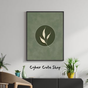 Classy Minimalism: the Green Room Logo With Fine Botanical Lines on ...