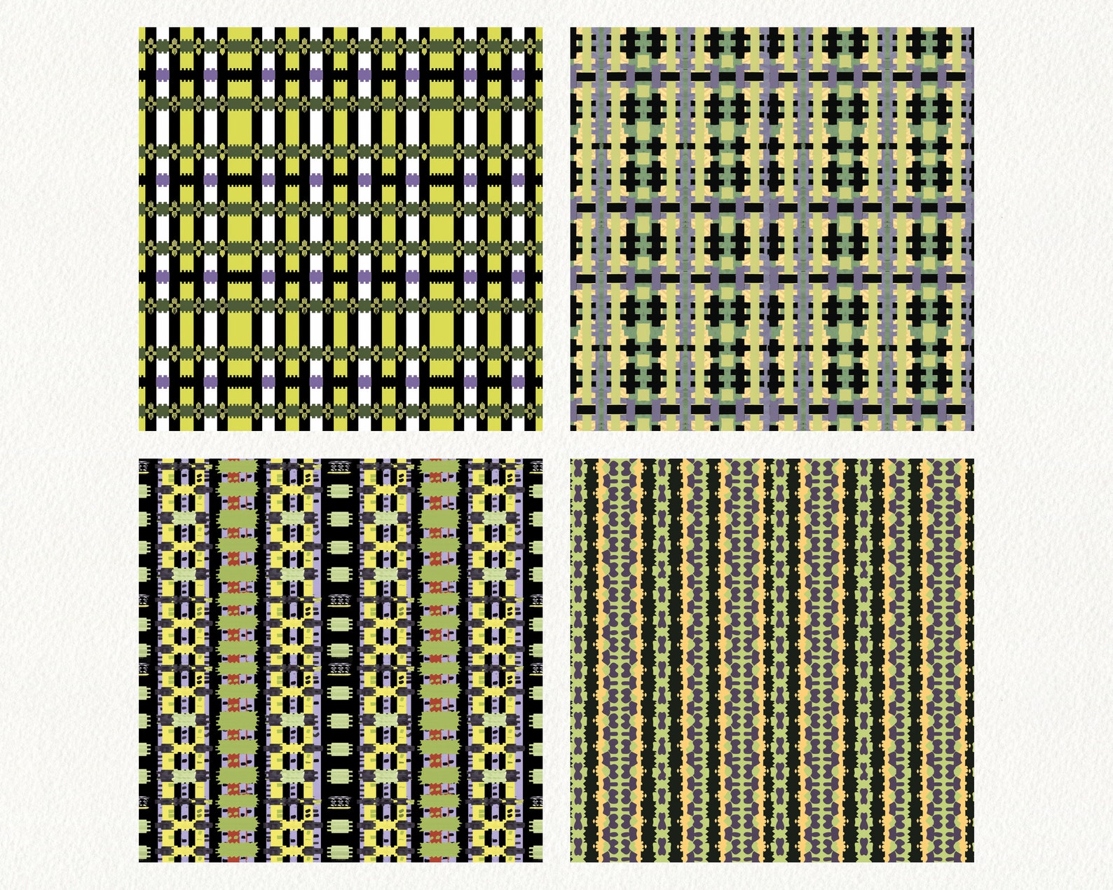 Not Just Stripes Pattern Seamless Digital Papers - Printable Scrapbook ...