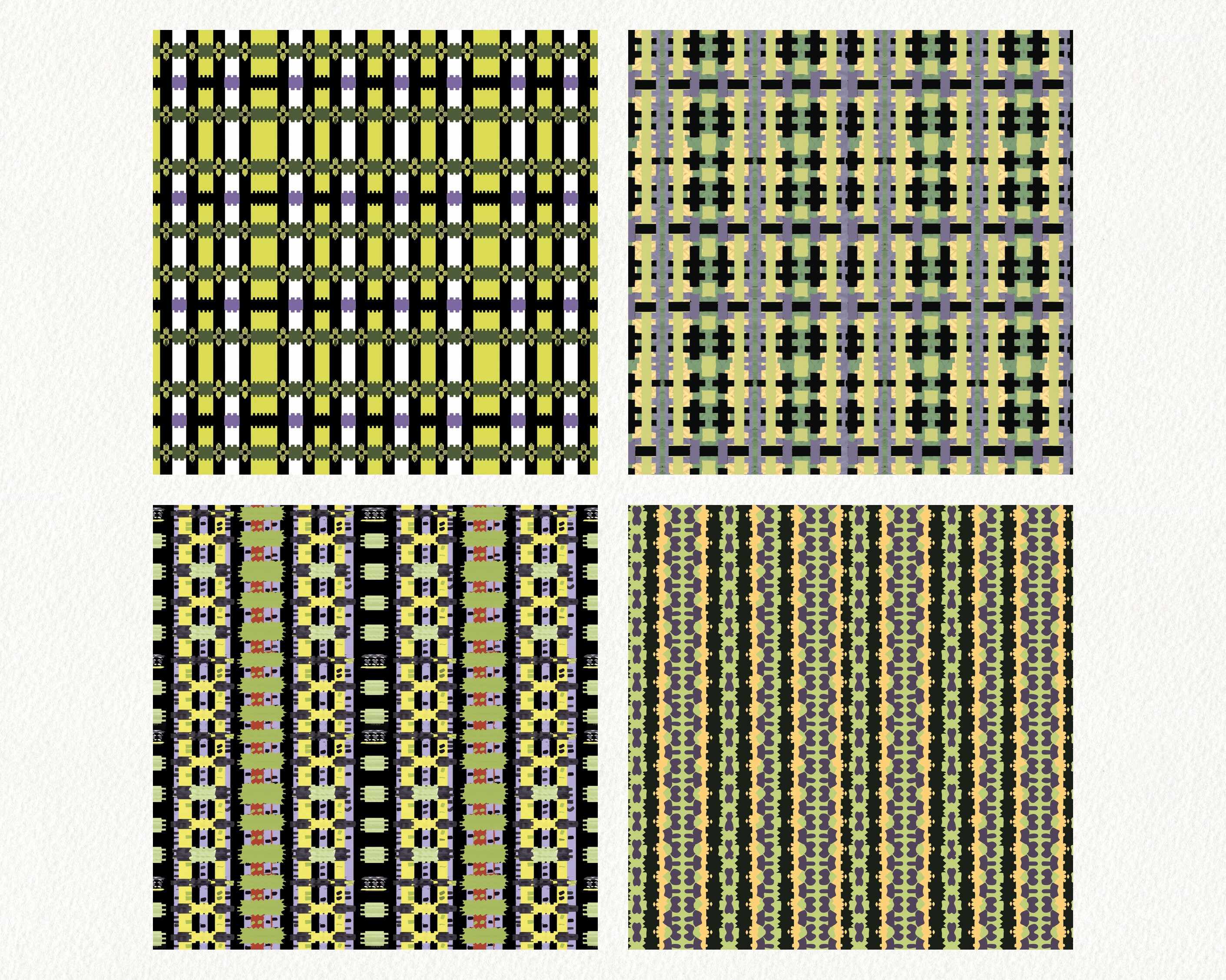 Not Just Stripes Pattern Seamless Digital Papers - Printable Scrapbook ...