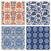 Indian Cultural Florals Pattern Seamless Digital Papers - Printable ...