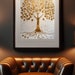 Golden Tree of Life - Printable Wall Art, Intricate Digital Download ...
