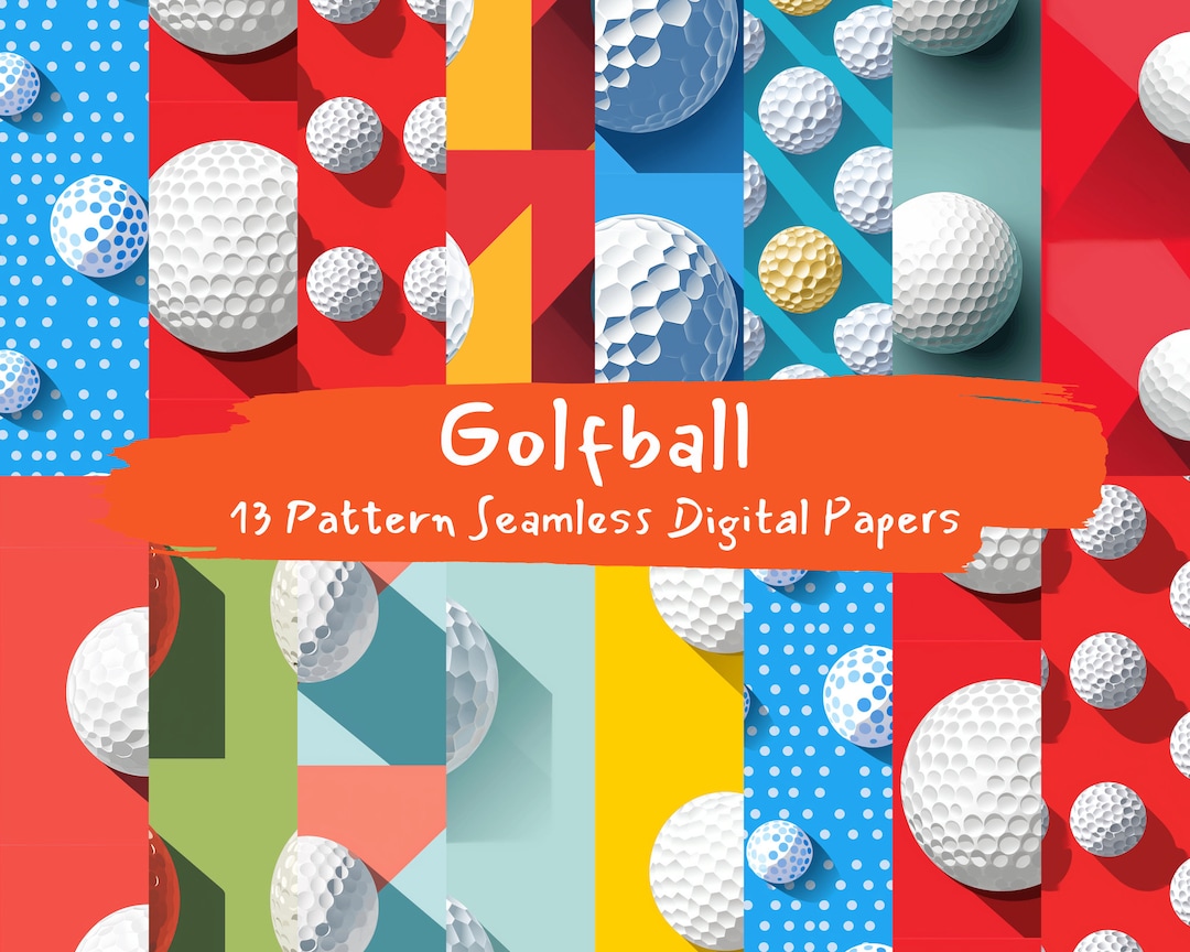 Golfball Pattern Seamless Digital Papers - Tile Patterns Printable ...