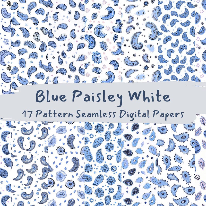 Paisley Paper - Etsy