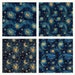 Galaxy Star Pattern Seamless Digital Papers - Printable Scrapbook Paper ...