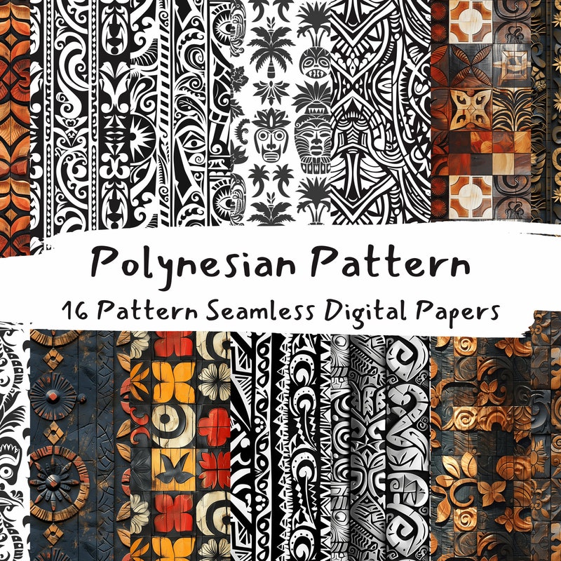Polynesian Design - Etsy