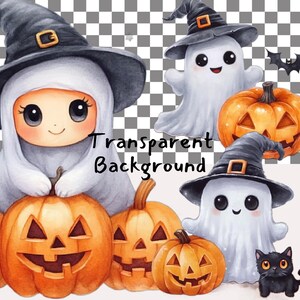 Halloween Witch Printable Clipart, Png Format, Transparent Background ...