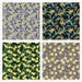 Golden Wattle Floral Pattern Seamless Digital Papers - Printable ...