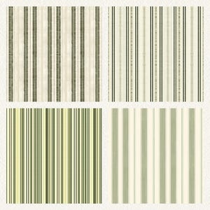 Sage Green Stripe Pattern Seamless Digital Papers - Printable Scrapbook ...