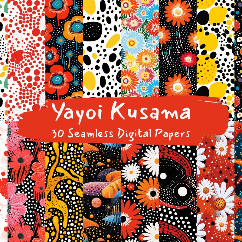 Yayoi Kusama - Etsy