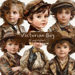 Victorian Boy Printable Clipart, Png Format, Transparent Background ...