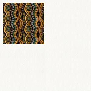 Aboriginal Art Pattern Seamless Digital Papers - Printable Scrapbook ...