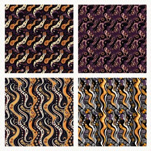 Dreamtime Inspired Pattern Seamless Digital Papers - Printable ...