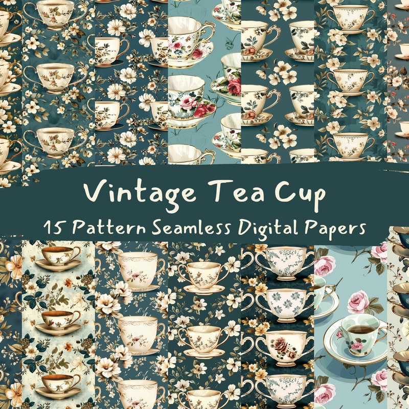 Paper Tea Cup - Etsy