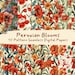 Peruvian Blooms Pattern Seamless Digital Papers Printable Scrapbook ...